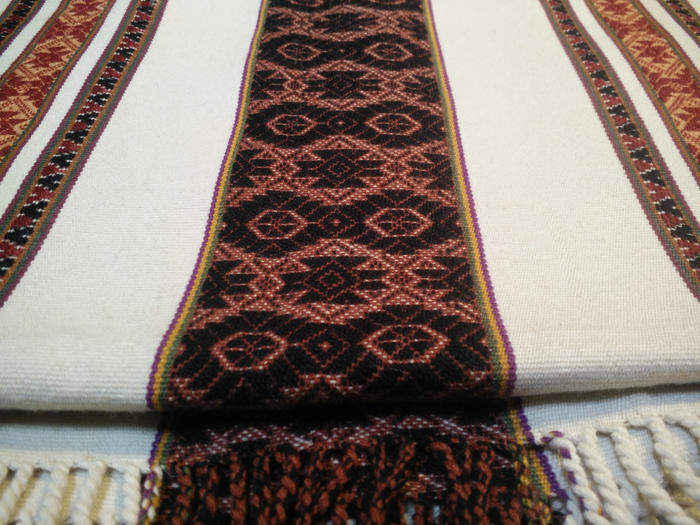 Peruvian Alpaca Poncho Scarlet Sun Inka Market