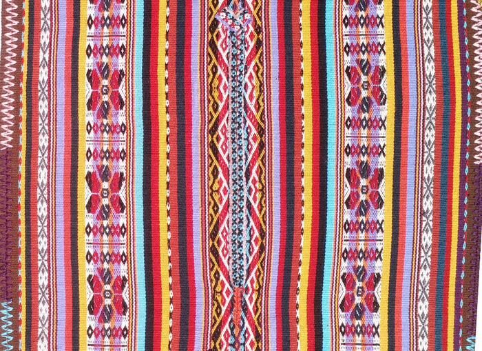 Alpaca Masterpiece Poncho Rainbow Garden Inka Market